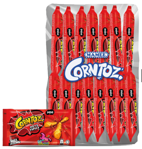 Corntoz Crackers Mini - Hot & Spicy (30sx15g) [2569]