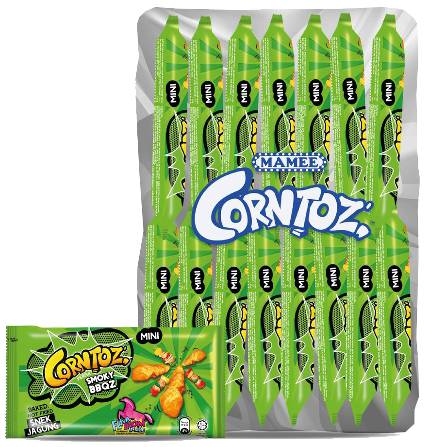 Corntoz Crackers Mini - Smoky BBQ (30sx15g) [2064]