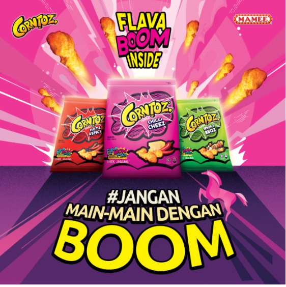 Corntoz Crackers Mini - Smoky BBQ (30sx15g) [2064]