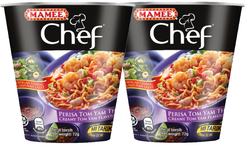 Mamee Chef Cup Noodle Creamy Tomyam 2x(72g)