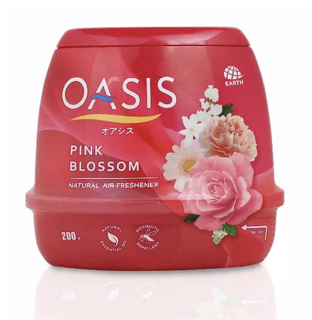 Oasis Air Freshener Gel - Pink Blossom 200g [6504]