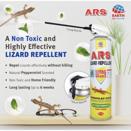 ARS Lizard Repellent Spray (Non-Toxic) 500ml [0111]