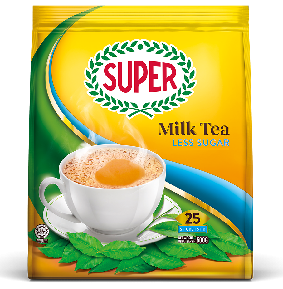 Super Milk Tea Less Sugar (25'sx20g) [4722]