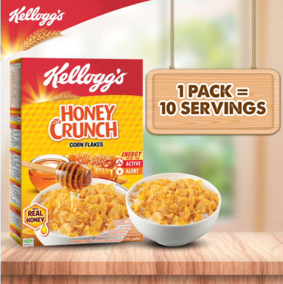 Kellogg's Honey Crunch Corn Flakes 360g [1118]