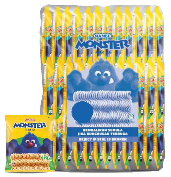 Mamee Monster Noodle Snack - Chicken (30x25g) [1860]