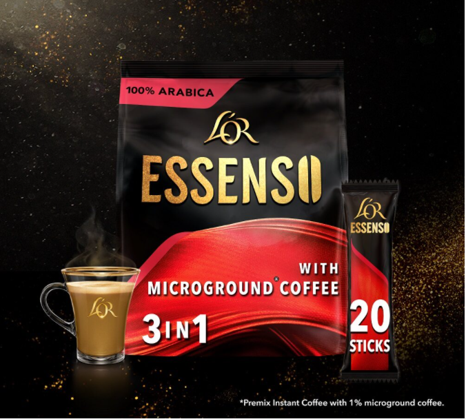 L'OR ESSENSO Classique with Microground Instant Coffee 3in1 (20'sx25g ...