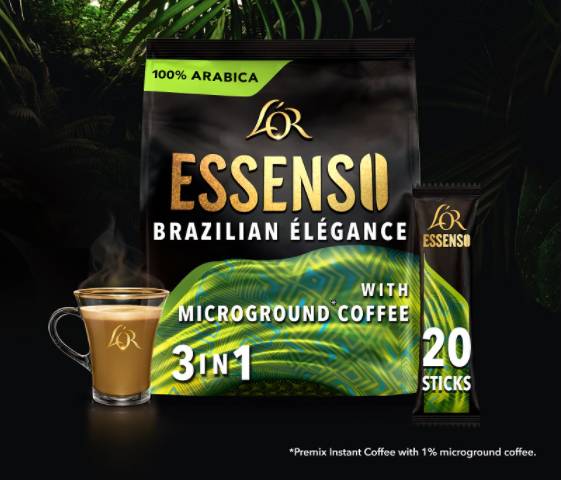 L'OR ESSENSO Origin with Microground Instant Coffee - Brazilian ...