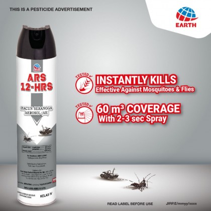 ARS 12-HRS (Aerosol) 525ml [7419]