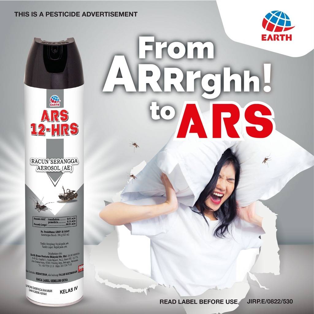 ARS 12-HRS (Aerosol) 525ml [7419]