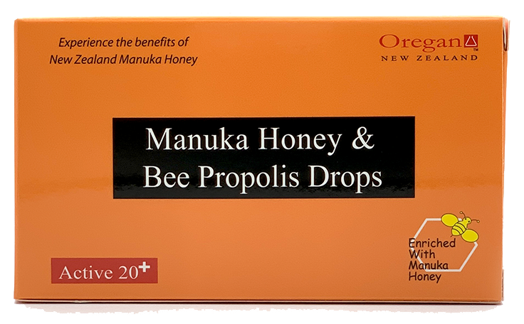 Oregan Active 20+ Manuka Honey & Bee Propolis Drops (12s) [0484]
