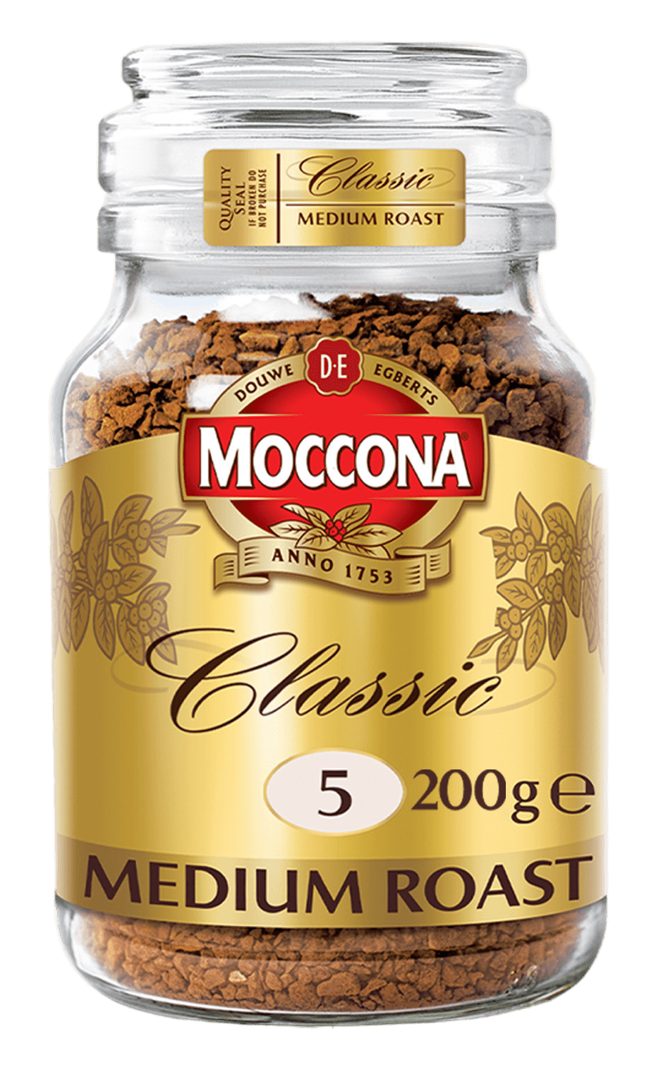 Moccona Classic Freeze Dried Instant Coffee - Medium Roast 200g [5723]