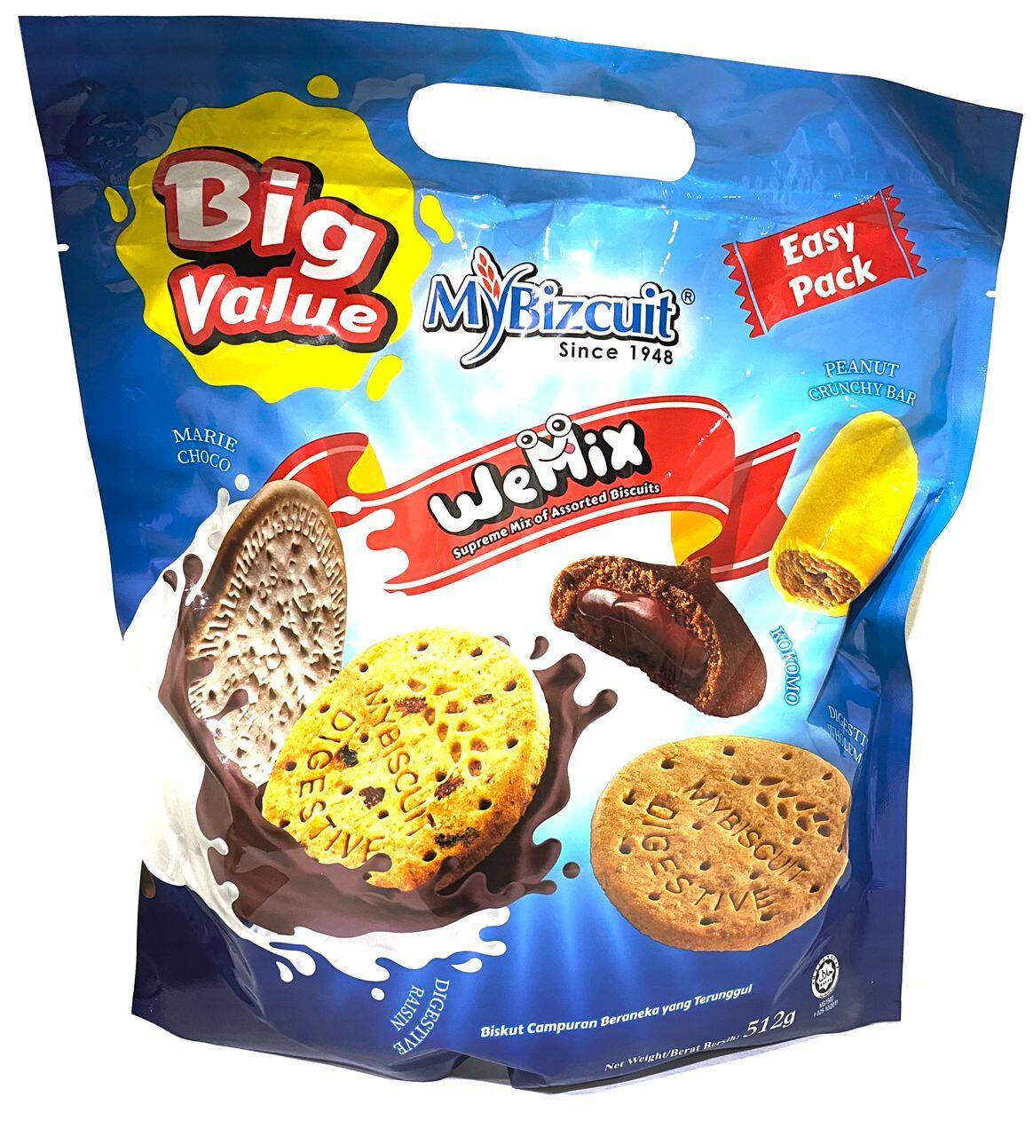 MyBizcuit WEMIX Assorted Biscuit 512g [3740]