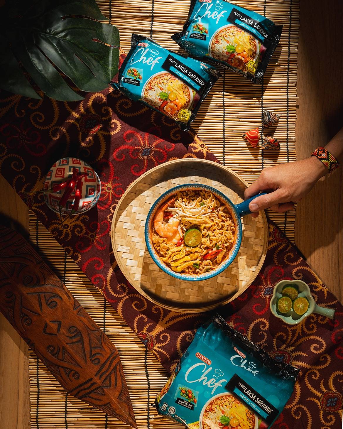 Mamee Chef Instant Noodles Sarawak Laksa (4x90g) [1883]