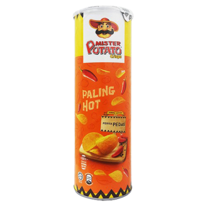 Mister Potato Crisps - Hot & Spicy 125g [1159]