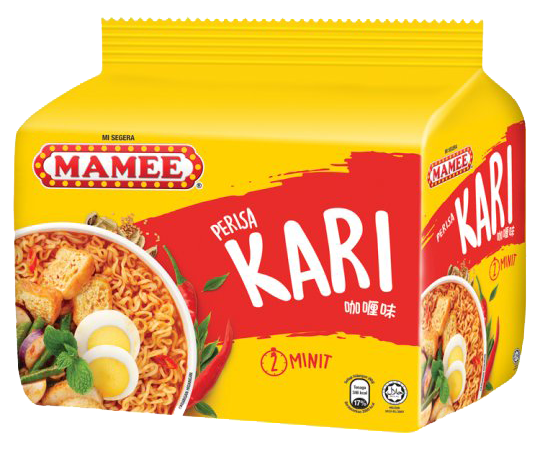 Mamee Premium Instant Noodles Curry (6x80g) [9668]