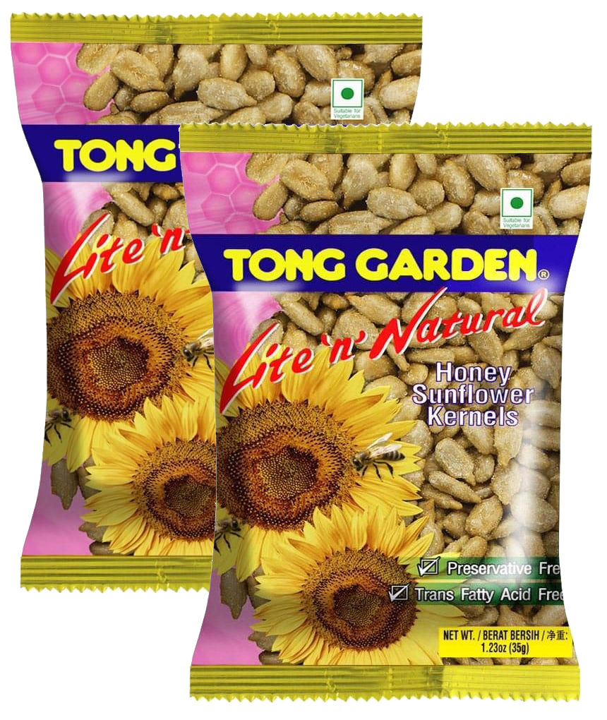 Tong Garden Honey Sunflower Kernels 2x(35g) [0350]