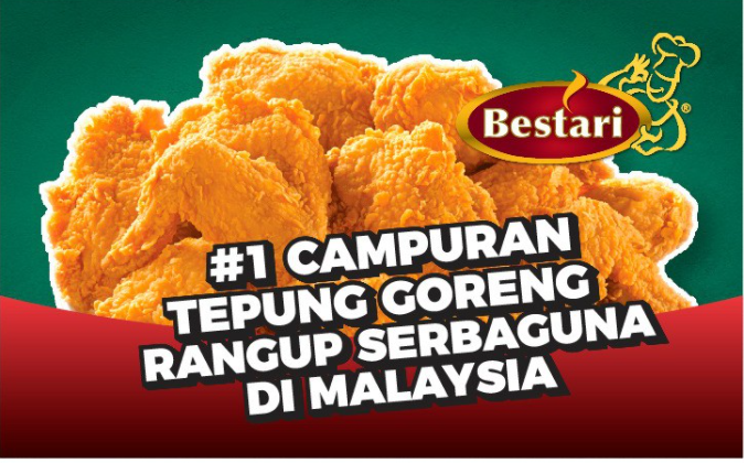 Bestari Fried Chicken Coating Original 1kg [0018]