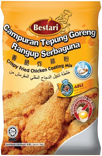 Bestari Fried Chicken Coating Original 1kg [0018]