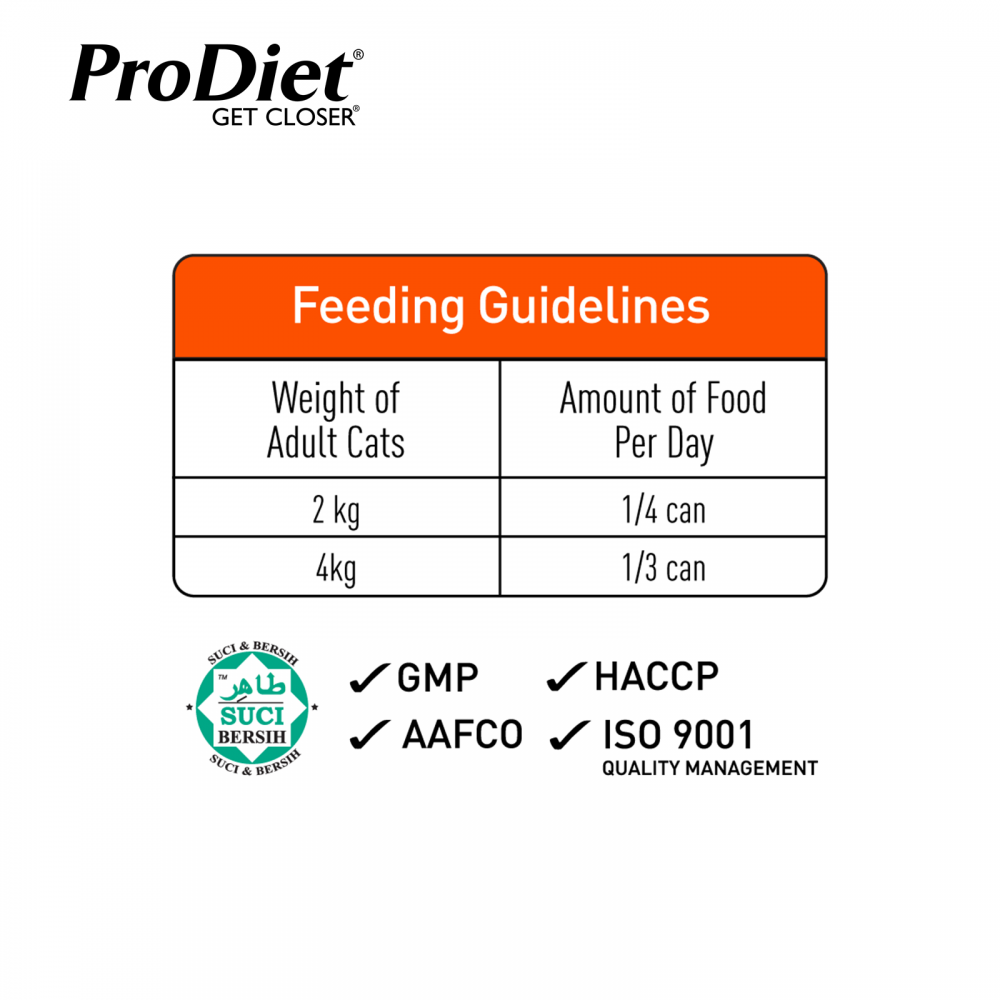 Prodiet Fresh Tuna 400g [7281]