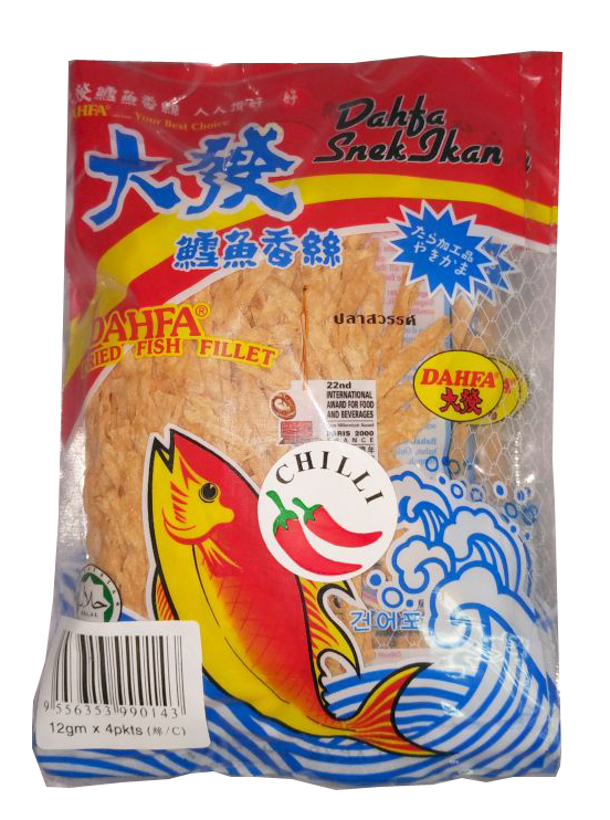 Dahfa Fish Fillet Spicy (4x12g) [0143]