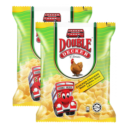 Double Decker Chicken Cracker 2x40g [0640]