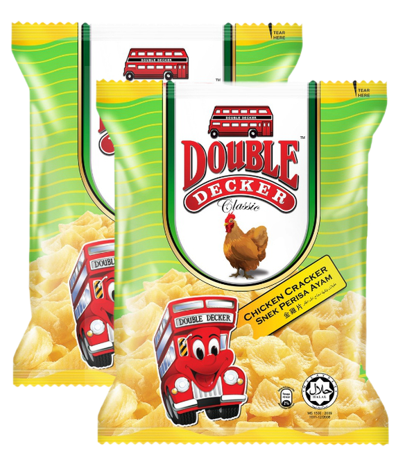 Double Decker Chicken Cracker 2x40g [0640]