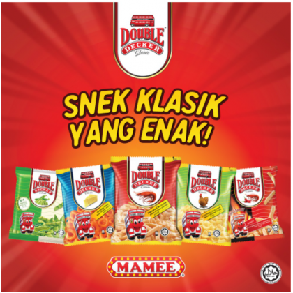 Double Decker Prawn Cracker 60g [0619]