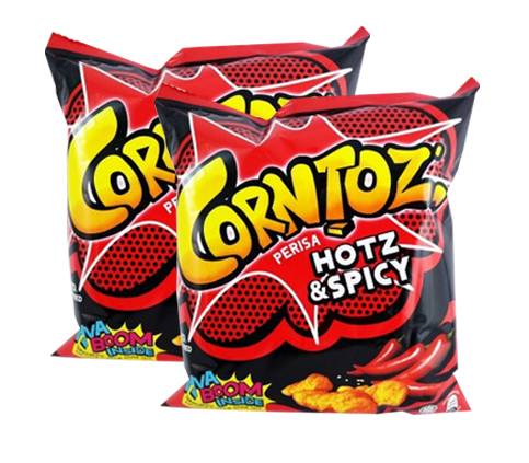 Corntoz Hot & Spicy 2x50g