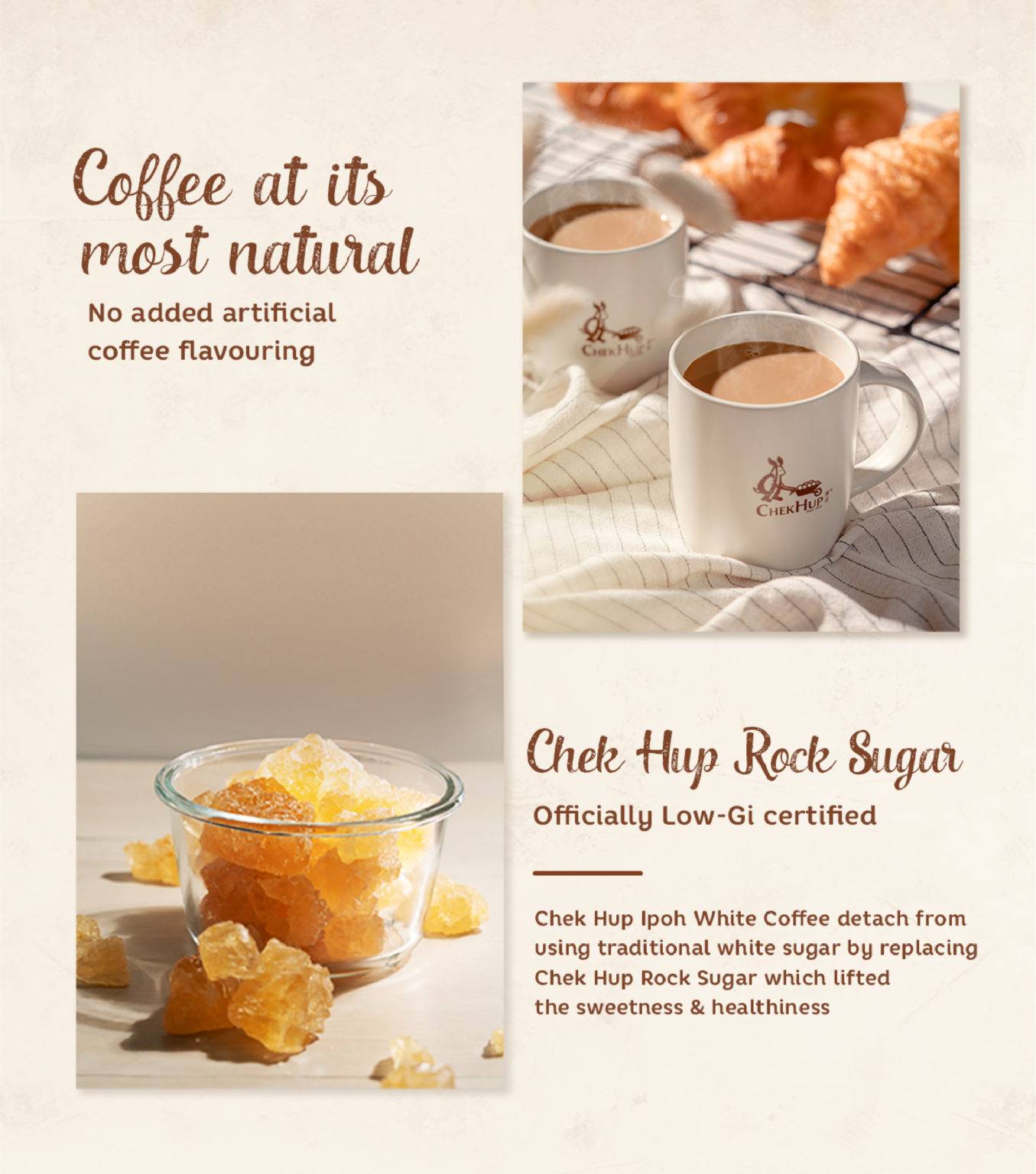 Chek Hup 3in1 Ipoh White Coffee – Original 12'sx40g [6008]