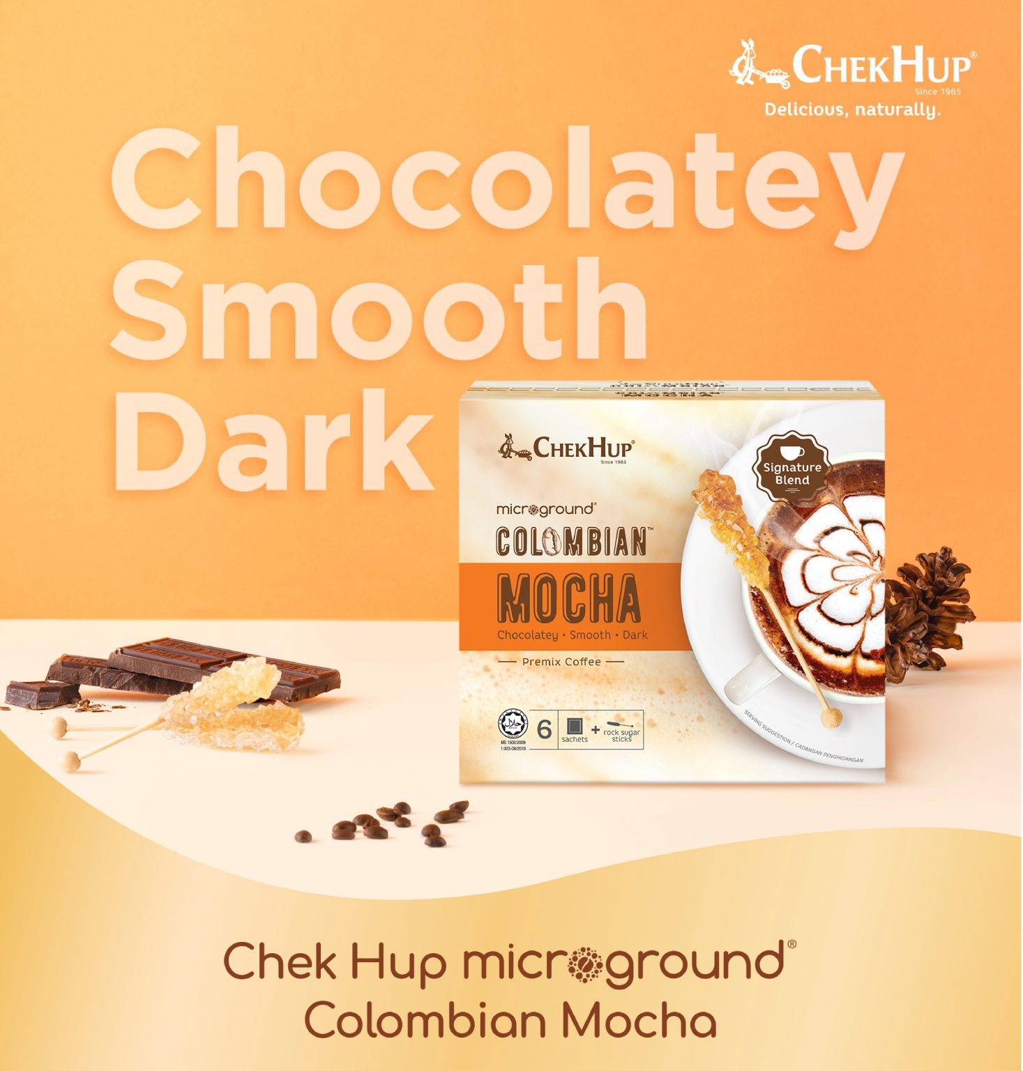 Chek Hup Microground Colombian Mocha (6'sx23g) [8781]