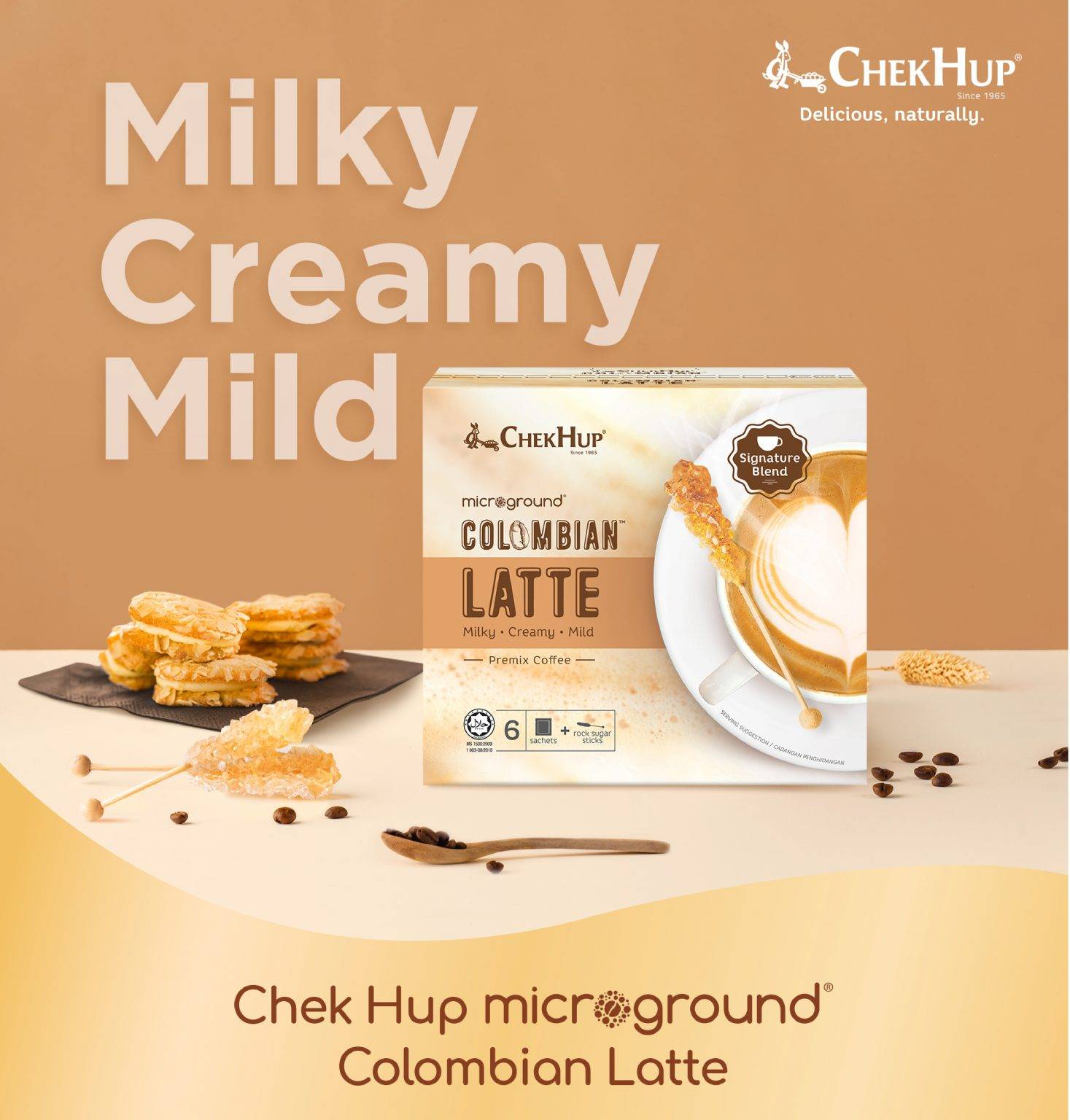 Chek Hup Microground Colombian Latte (6'sx23g) [8729]