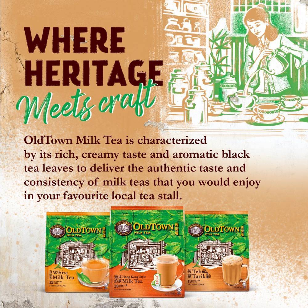 OLDTOWN Milk Tea Series – Hong Kong Style Milk Tea (13'sx35g) [3490]