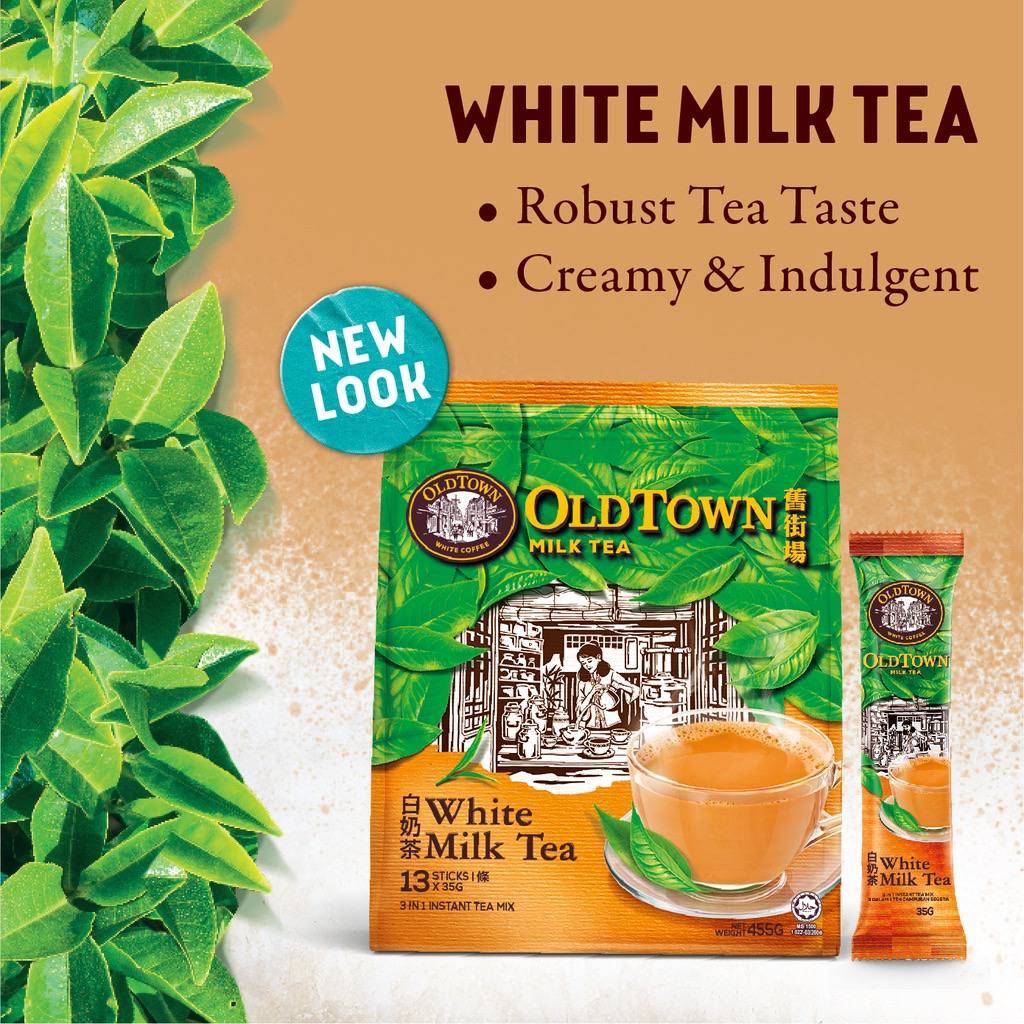 OLDTOWN Milk Tea Series – White Milk Tea (13'sx35g) [4176]