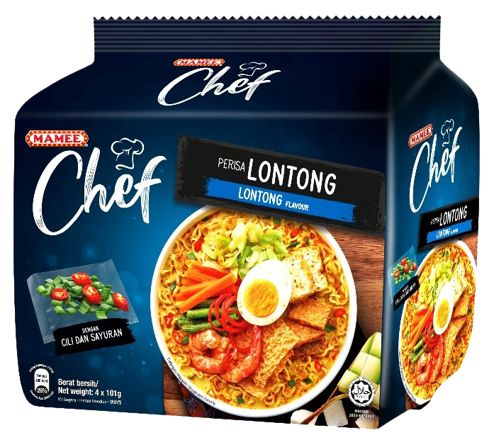 Mamee Chef Instant Noodles Lontong (4x97g) [4724]