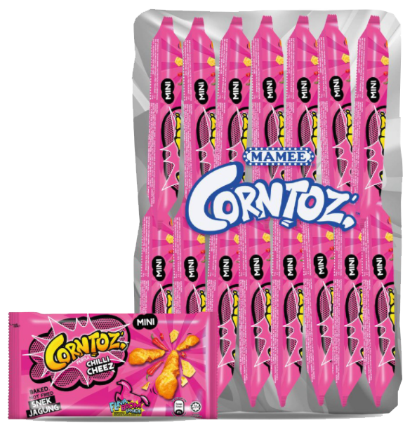 Corntoz Crackers Mini - Chilli Cheese (30sx15g) [2040]