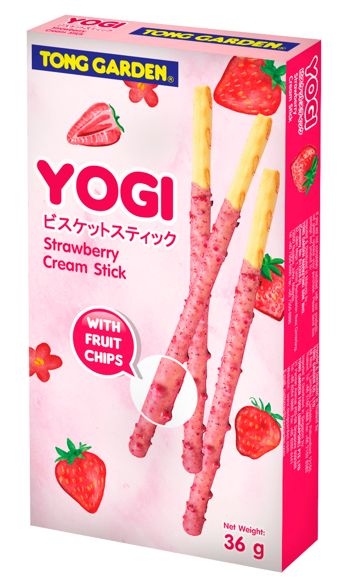 Yogi Strawberry Cream Stick (36g) [3810]