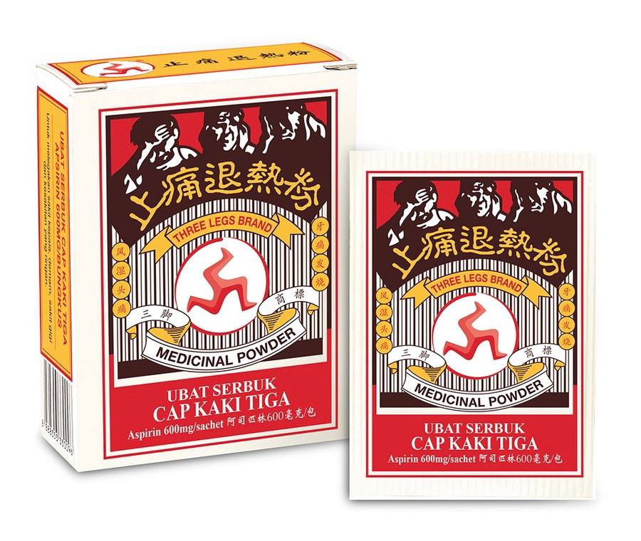 Three Legs Medicinal Powder 600mg [0096]