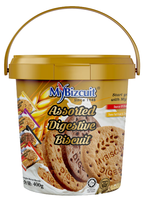 MyBizcuit Digestives Assorted Biscuit (Bucket) 400g [9568]