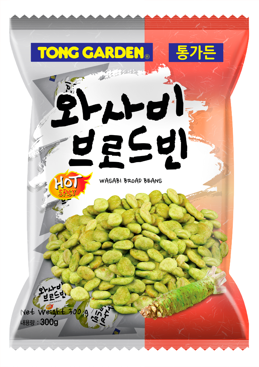 Tong Garden Wasabi Broad Beans 300g [9185]