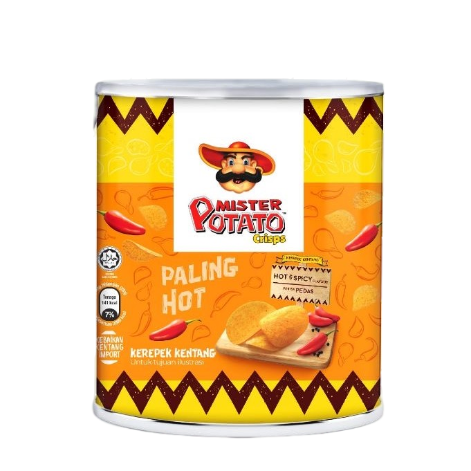 Mister Potato Crisps - Hot & Spicy 40g [1150]