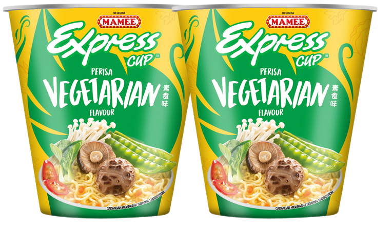 Mamee Express Cup Noodles Vegetarian 2x(65g) [2065]