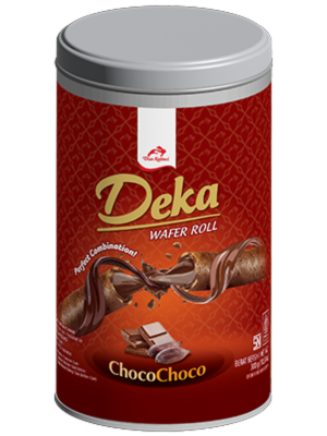 Deka Wafer Roll (Can) - Choco Choco 300g [3778]