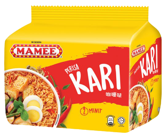 Mamee Premium Instant Noodles Curry (6x80g) [9668]