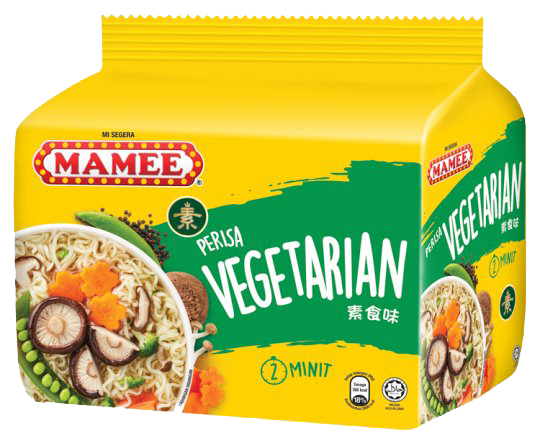 Mamee Premium Instant Noodles Vegetarian (6x80g) VP [9682]