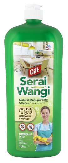 Gift Serai Wangi Multi Cleaner Bottle - Lemongrass 900ml [7570]