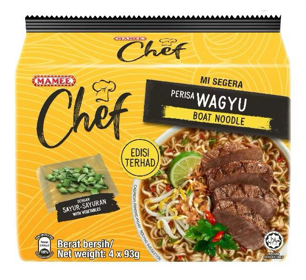 Mamee Chef Wagyu Boat Noodle (4x93g) [2712]