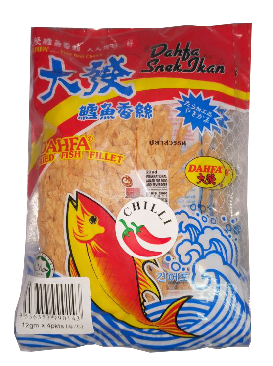 Dahfa Fish Fillet Spicy (4x12g) [0143]