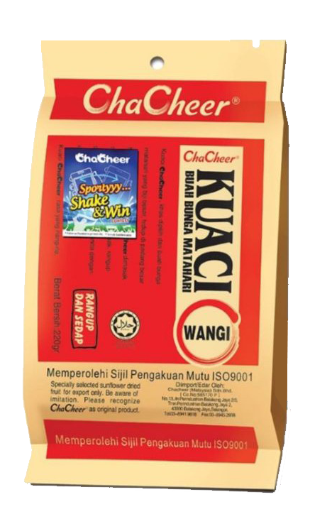 ChaCheer Kuaci Sunflower Seeds - Wangi (Original) 220g [1538]