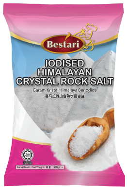 Bestari Himalayan Crystal Rock Salt 350g [3705]